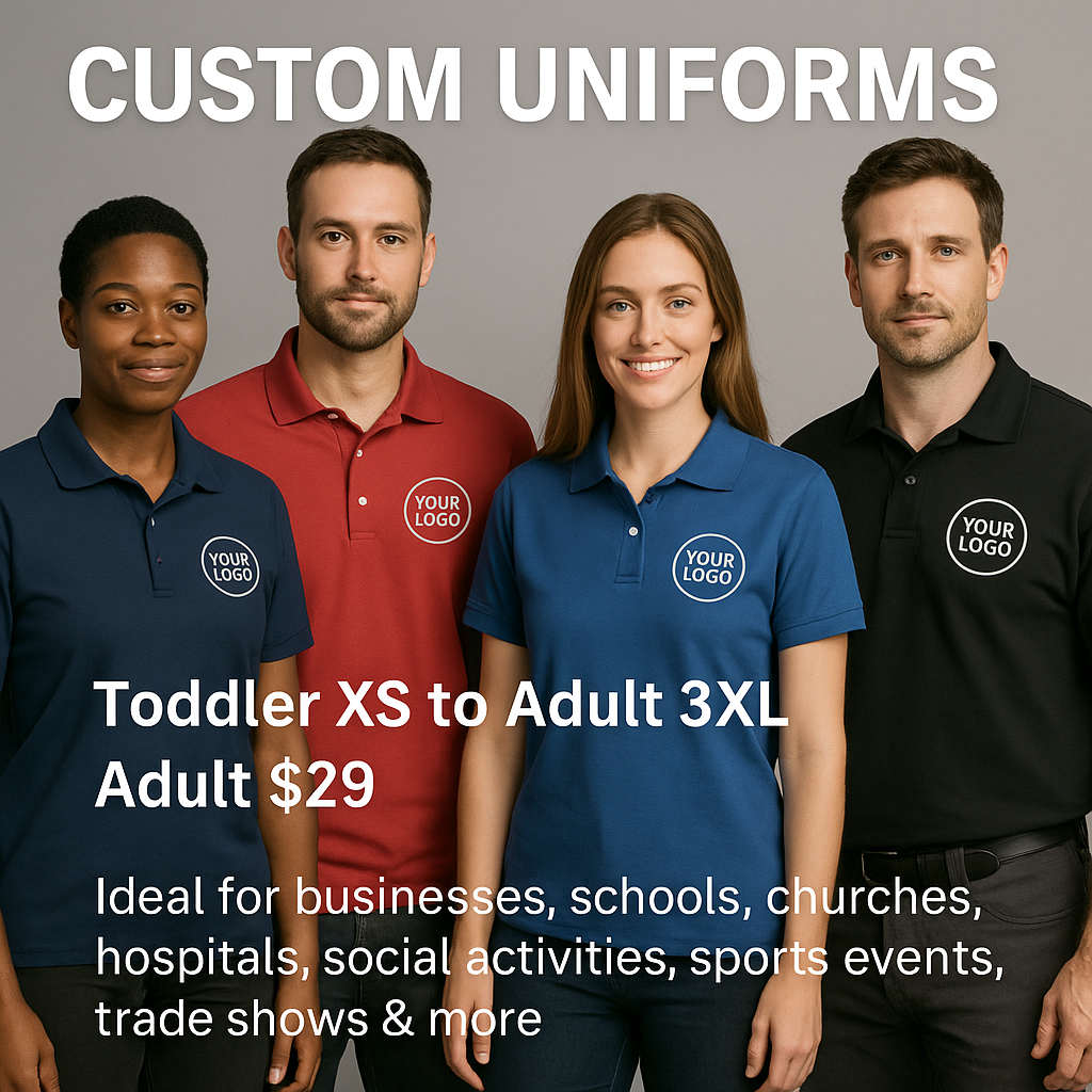 Custom Uniforms – lifestylefitnesswear